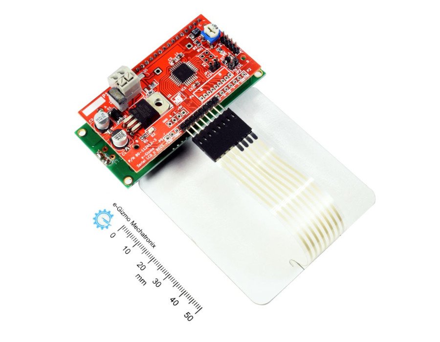 Serial LCD II 2X16 with Keypad 4X4 Function