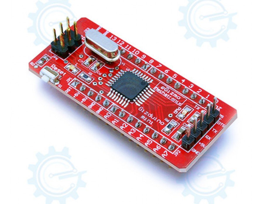 gizDuino Mini with ATmega328 (with pins)