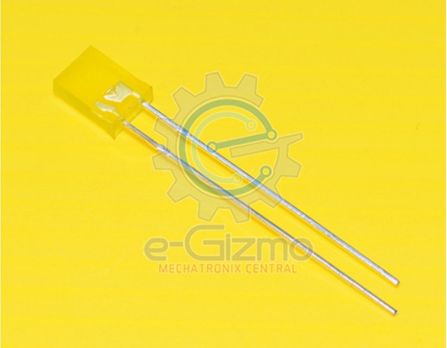 Yellow LED Square Type 4.75mm x 7.55mm