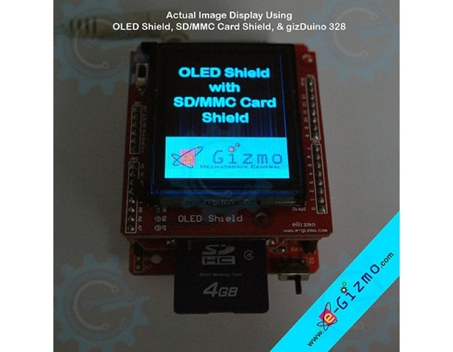 OLED Shield ( 128 x 160 pixels)