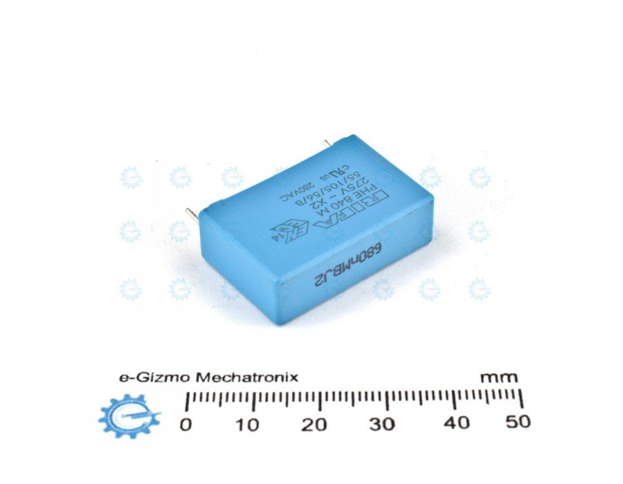 0.68uf/275VAC RIFA EMI Supressor class X2 MKP Capacitor
