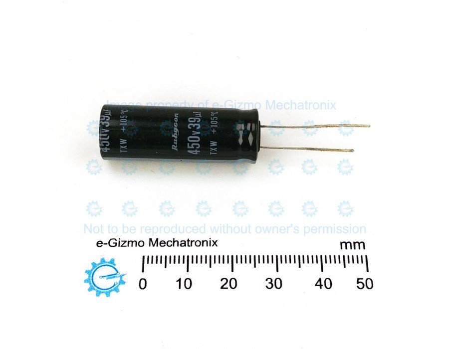 Rubycon TXW 39uF 450V 105C