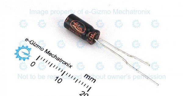 Lelon 33uF 25V RXK Series Low ESR Capacitor