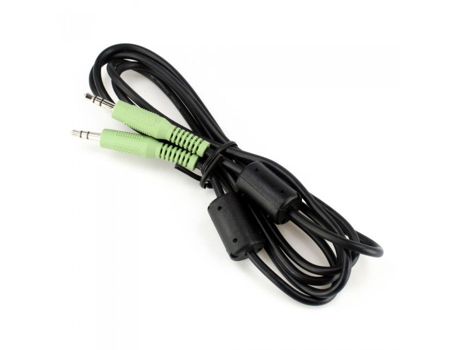 Audio Cable d3.5mm Stereo Plug Termination 1.52 Meters M/M RFI