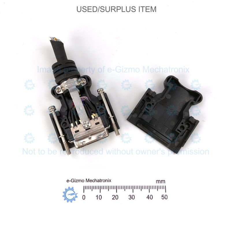 3M 26 pins MDR Plug Connector 10126 with 10326 Backshell