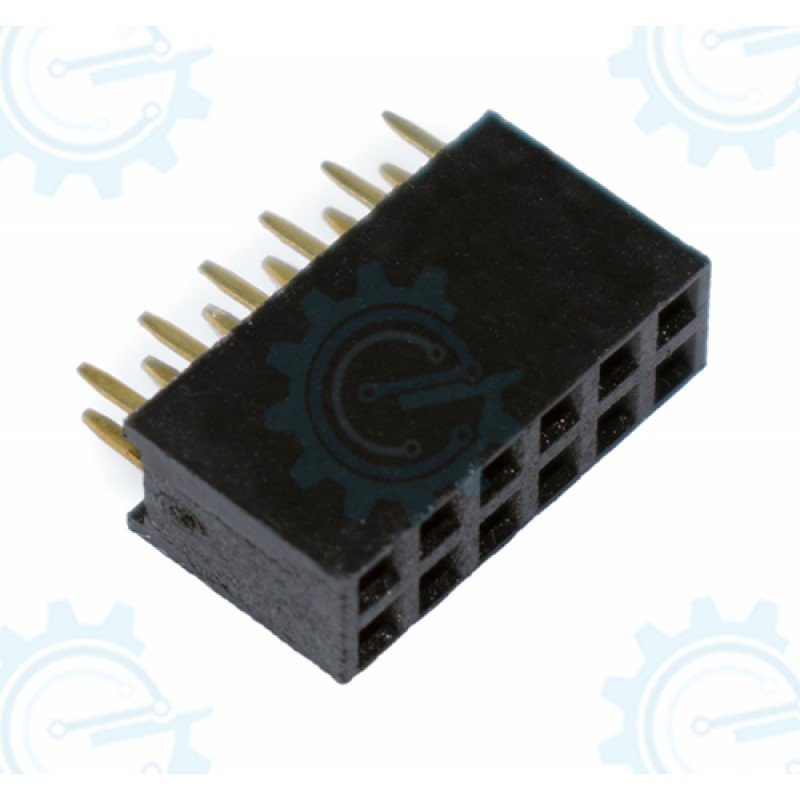 2x6 Male Header Con.