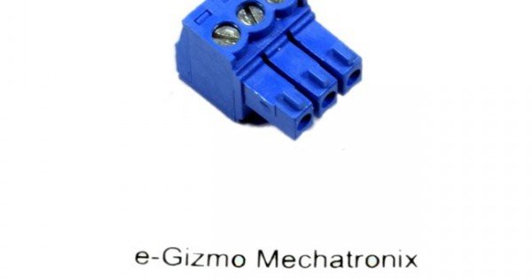 3-way Screw Terminal Plug
