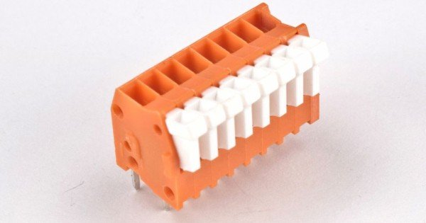 Terminal Block 8 Way 16 Pins Push Release Type