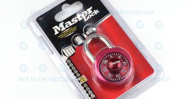 Master Lock 40mm Wide (mini size) Preset Combination Padlock 1533EURD