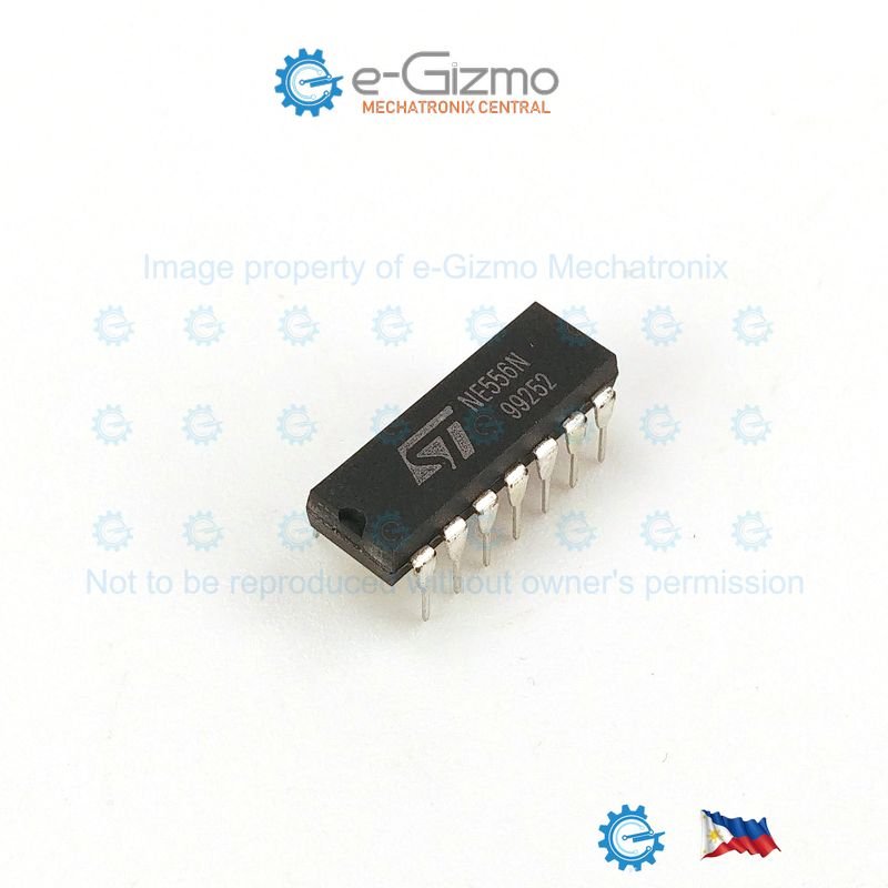 ST NE556N Dual Timer (Dual NE555/LM555) DIP-14