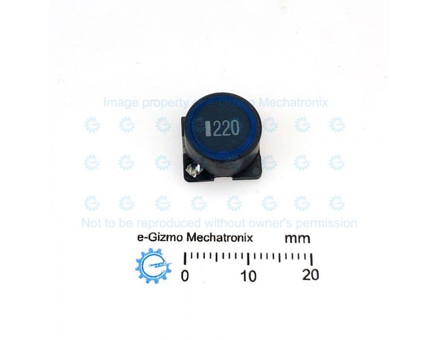 TDK 22uH 4A 12.5mm SMD Power Inductor SLF12575T-220M4R0-H
