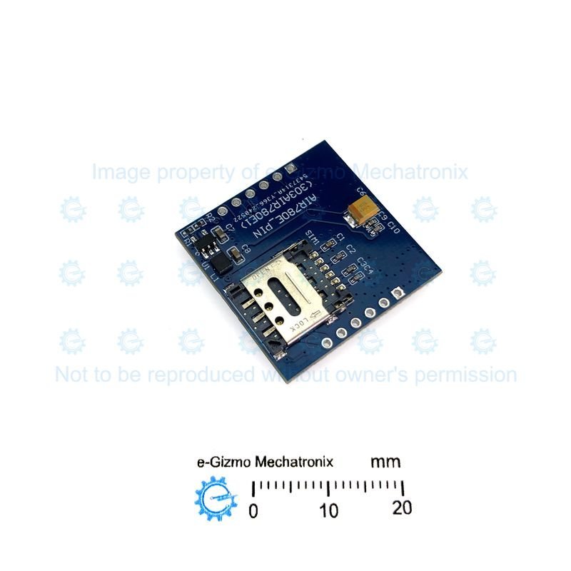 Air780E Cat-1 4G LTE Break Out Module with SMS and IoT Support Features