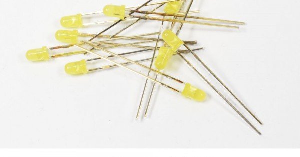 10s 3mm LED Yellow