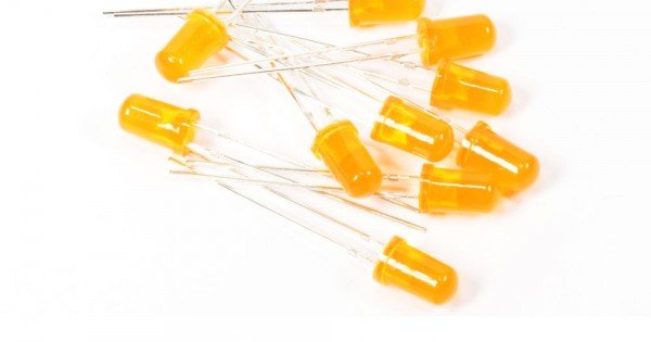 10s 5mm LED Orange