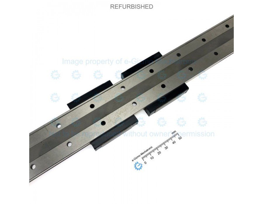 THK Linear Motion Guide LM 42x10x438mm with 2x carriage LWLF42 ...