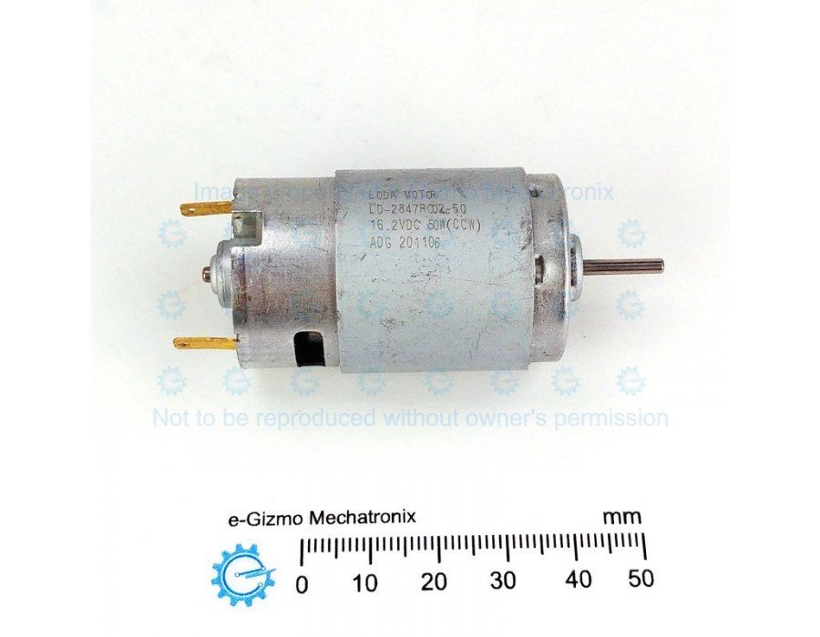 LODA 6-16.2VDC 50W 11600rpm High Torque DC Motor LD-2847RCD2-50 with ...
