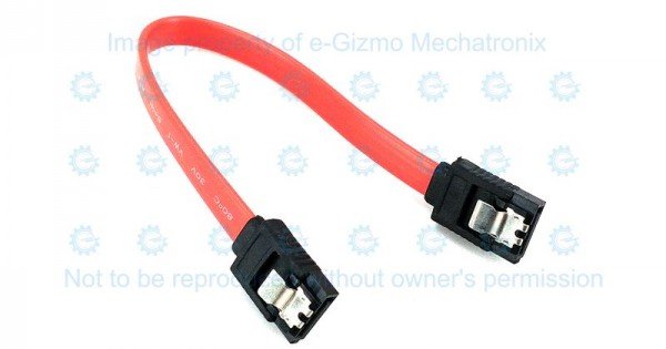 High Speed SATA Cable for Internal HDD 20cm with Retaining Lock