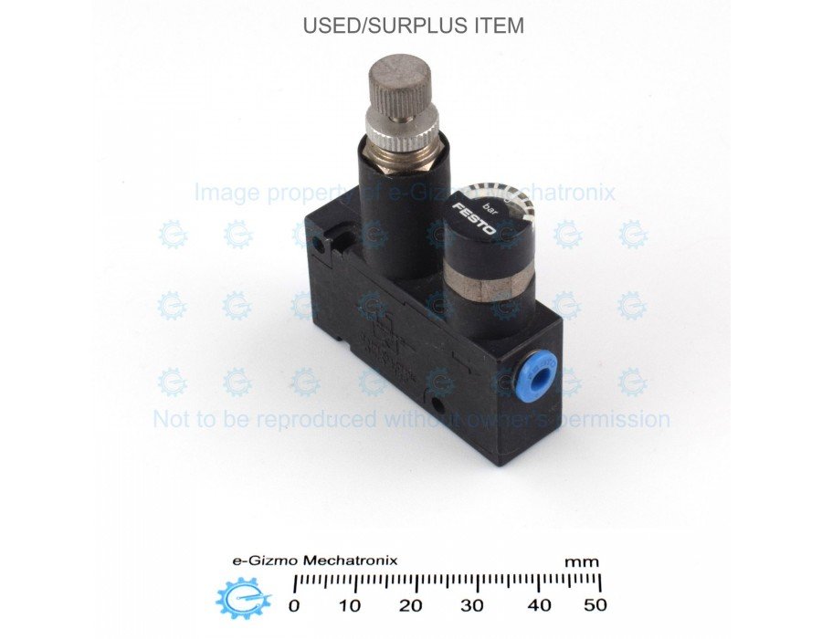 Festo In Line Air Pressure Regulator 1-8bar
