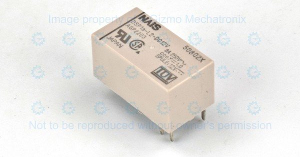 NAIS Miniature LATCHING Bistable SPST 12V 8A Power Relay DSP1a-L2-DC12V
