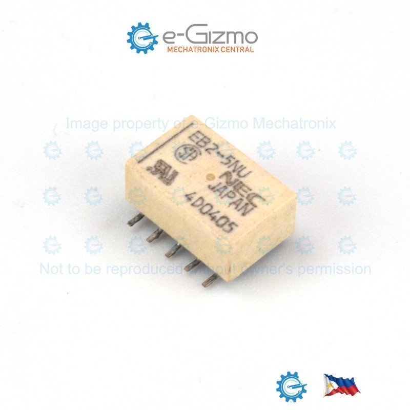 NEC EB2-5NU 5V 2A DPDT Compact SMD Relay UL,CSA