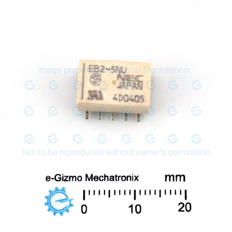 NEC EB2-5NU 5V 2A DPDT Compact SMD Relay UL,CSA