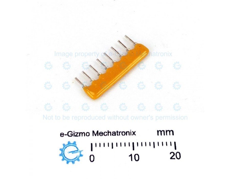 Bourns Thick Film Resistor Network 4x 2.2K 8pins Isolated