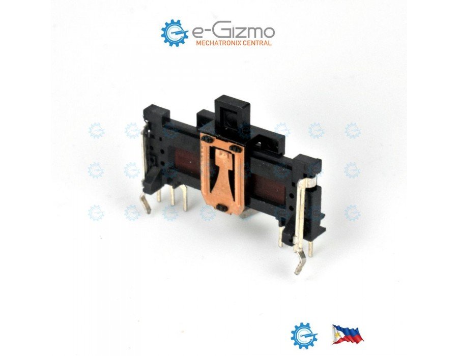 Alps Single Slide Potentiometer 100KB x1 Open Frame Center Detent