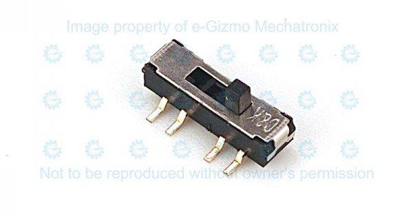 C&K DP3T Slide Switch JS203011SCQN