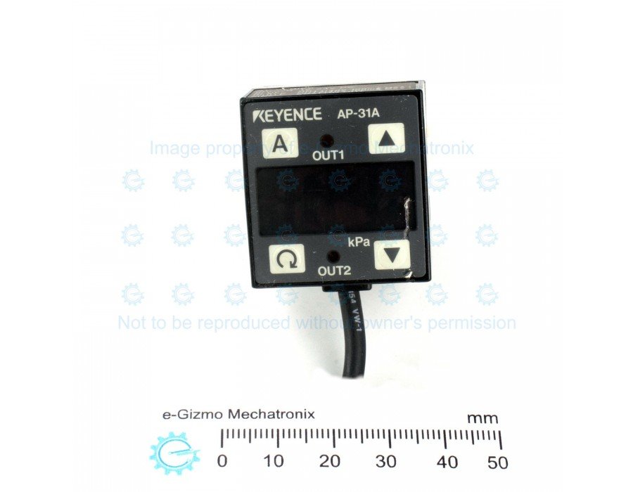 Keyence Digital Vacuum Switch with Analog Output -101.3kPa AP-31A [USED]