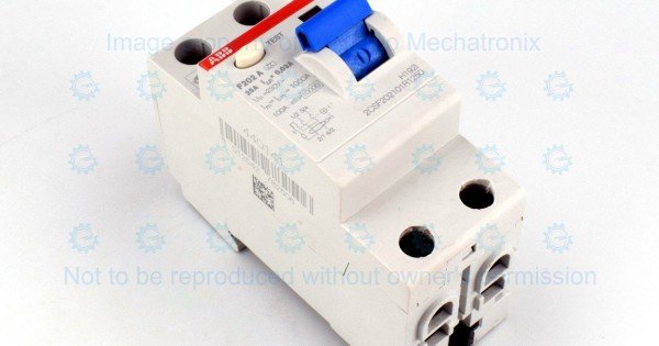 ABB 2-pole 25A Residual Current RCCB ELB GFI Circuit Breaker F202 [Surplus]