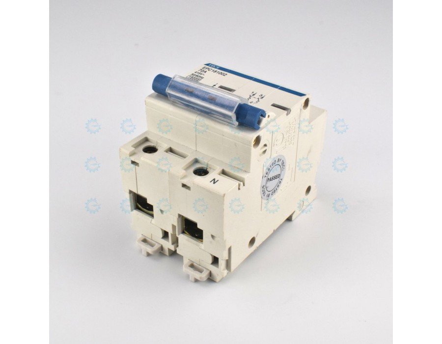 Terasaki EPC 181002 Miniature Circuit Breaker MCB 70A 2-Pole DIN Rail