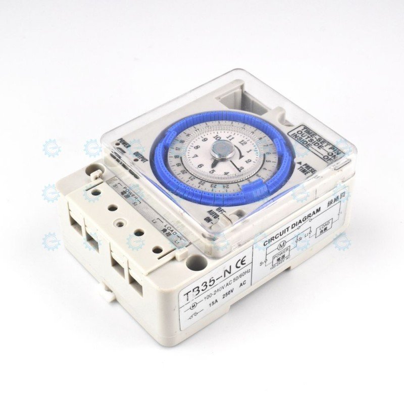 Camsco TB35-N 24 hour Quartz Mechanical Automatic Time Switch Timer