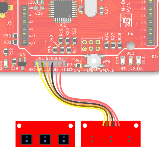 PBOT2018 and Ardublock – Line tracking sensors