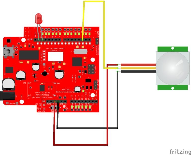 Upload the following code to the Arduino IDE