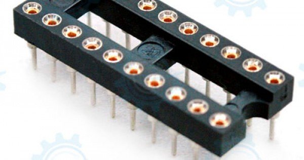 DIP IC Socket 20-Pins ( Hirel )